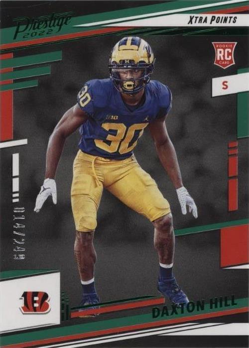 2022 Panini Prestige - Rookies Daxton Hill #342 Xtra Points Green /249 ...