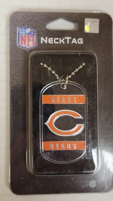 NFL Chicago Bears Engravable Neck Tag, NEW | eBay