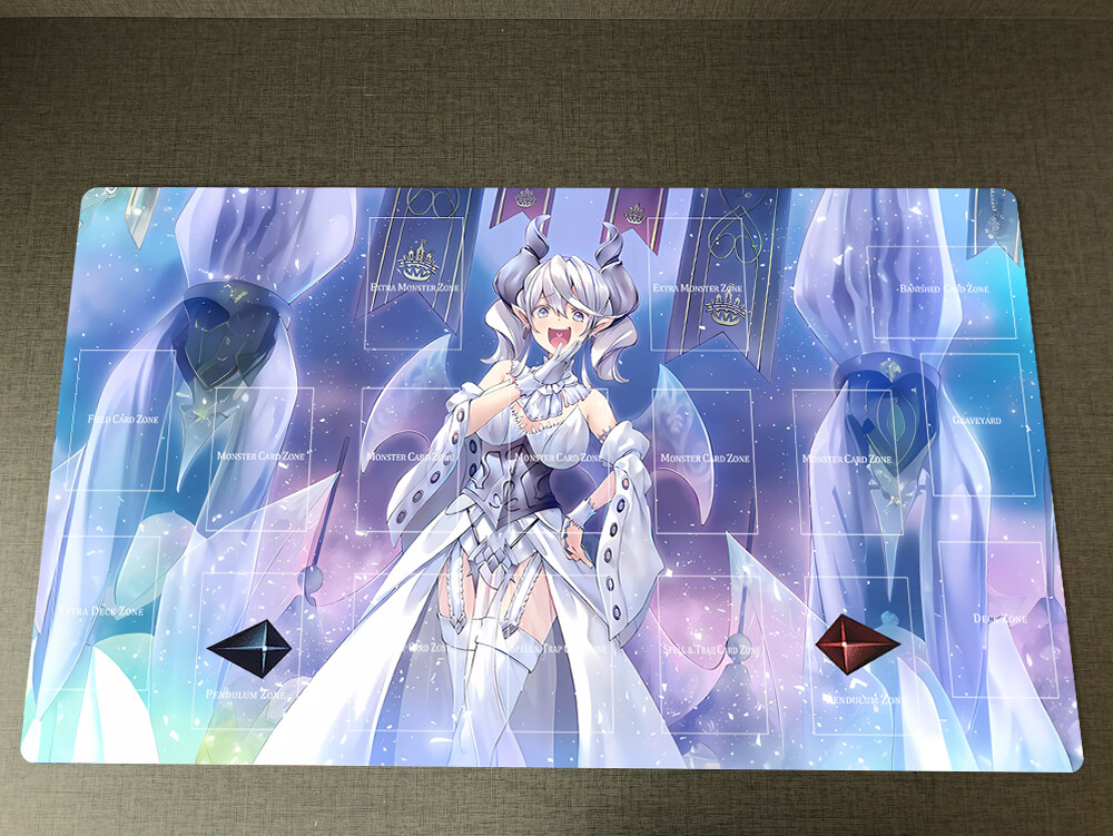 WVICM Playmat Labrynth of the Silver Castle TCG Trading Card Game Mat ...