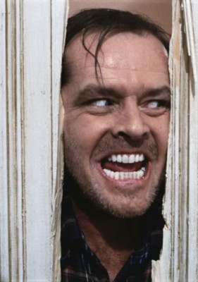 The Shining Here's Johnny Die Cut Sticker Jack Torrance | eBay