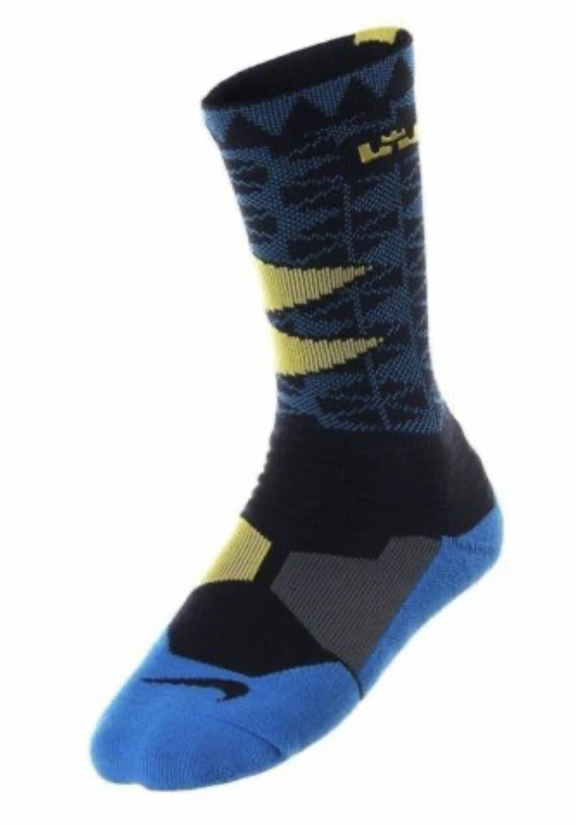 Lebron Elite Socks Blue