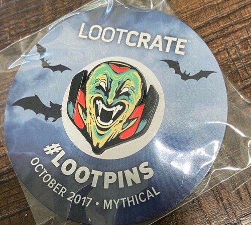 Loot Crate Loot pins October 2017 - Mythical | eBay
