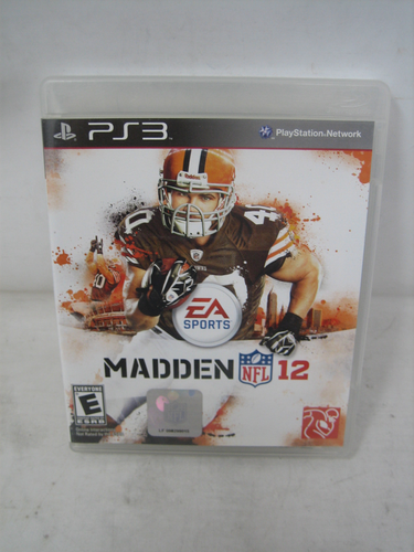 madden 12 ps3 video game sony playstation 3 nfl football 14633196467| eBay