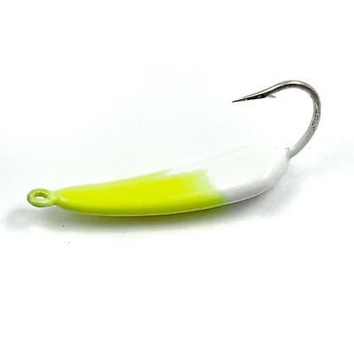1/2 Oz Chartreuse Pompano Goofy Jigs Lot of 10 Pack Bluefish Mackerel ...