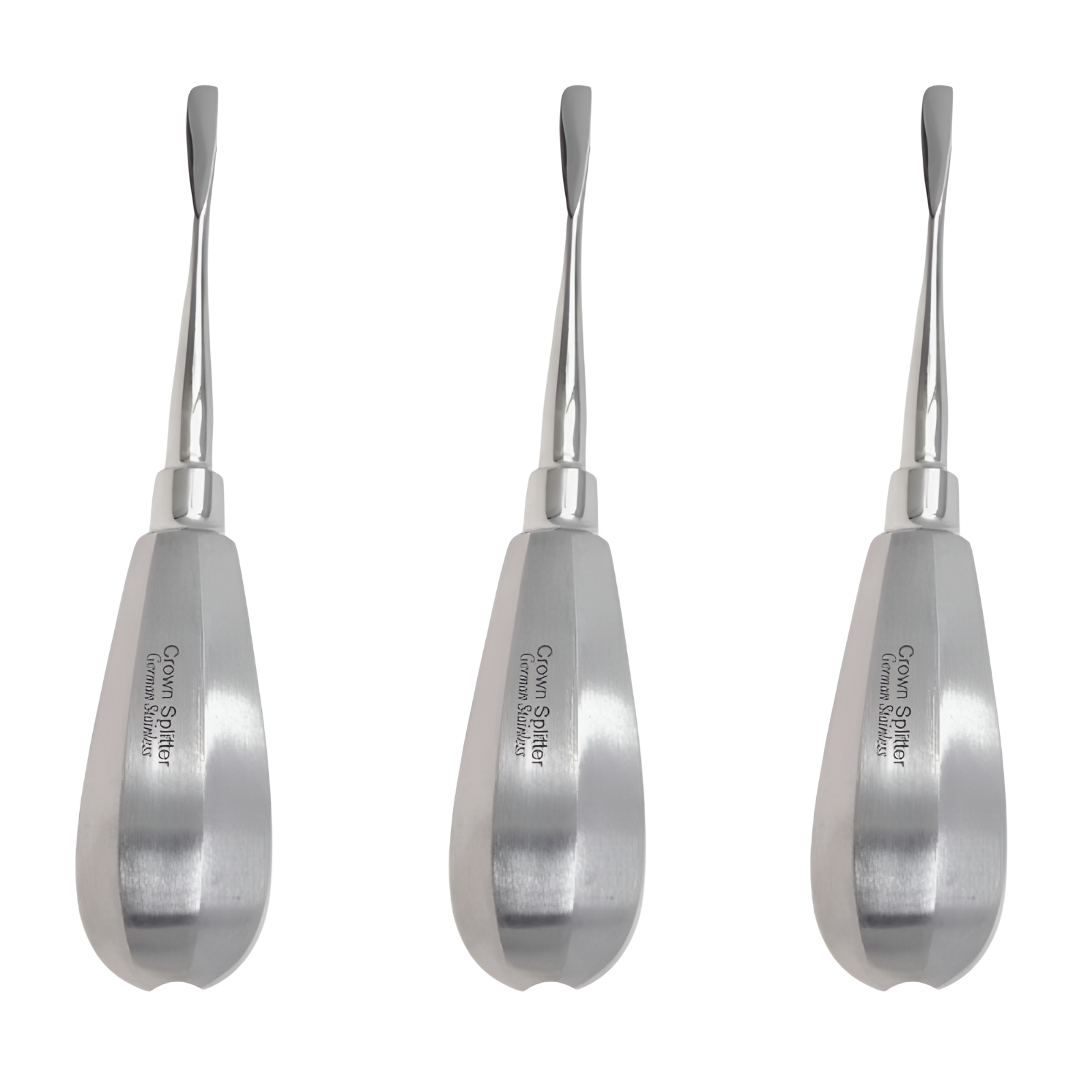 Crown Splitter Spreader Remover 4mm – Set of 3 Pcs, Straight, Dental ...