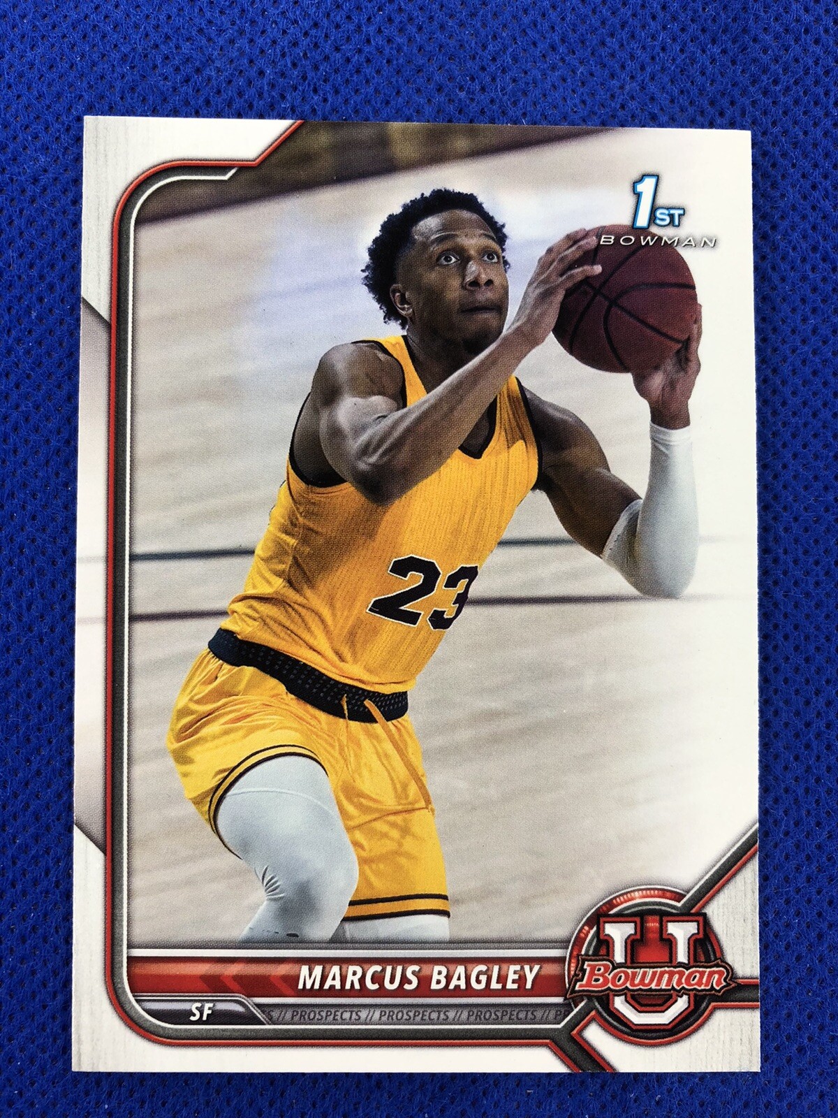 2021-22 #65 Marcus Bagley Bowman University Basketball 1st | eBay