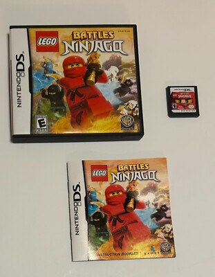 LEGO Battles: Ninjago Nintendo DS 2011 Complete in Box with Manual ...