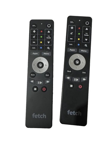 2x Genuine Fetch Remote Fetch Mighty Set Top TV Box HD Remote Control ...