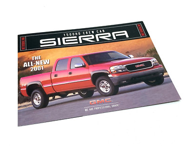2001 GMC Sierra 1500 Crew Cab Information Sheet Brochure | eBay