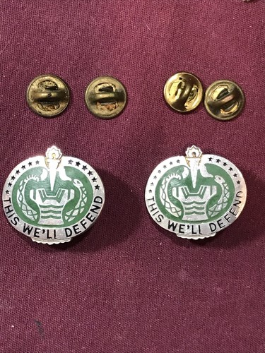 2 US Military Army Drill Sergeant Instructor Insignia Pin - This We'll ...