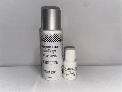 Skin Script Ageless Skin Moisturizer 2 fl oz + Toner Sample | eBay