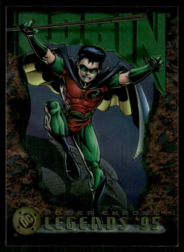 Robin 1995 DC Universe Skybox Chrome Card #38 (NM) | eBay
