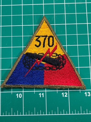 WWII 370th Armored Infantry Patch | eBay
