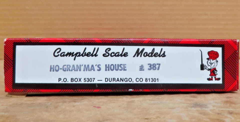 CAMPBELL SCALE MODELS 387 GRANMA'S HOUSE HO SCALE | eBay