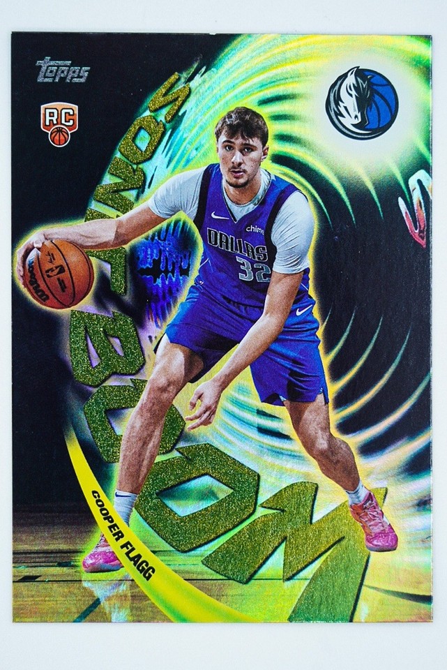 2025-26 Topps Cooper Flagg Sonic Boom Rookie CASE HIT SP #SB-18 ...