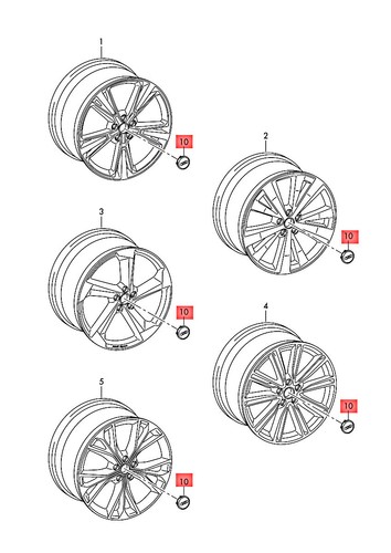 Genuine Hub Cap 81A601170 | eBay