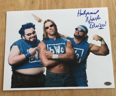 HOLLYWOOD NOVA Signed Autograph 8.5 X11 Photo ECW WWE BLUE WORLD ORDER ...