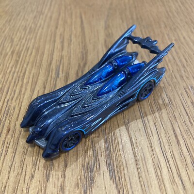 2004 Hot Wheels DC Comics Blue Batmobile Mattel (s15) B3540 Loose Car ...