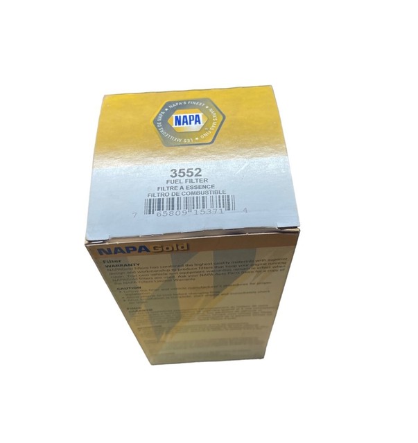 One Genuine NAPA Fuel Filter 3552 for sale online | eBay