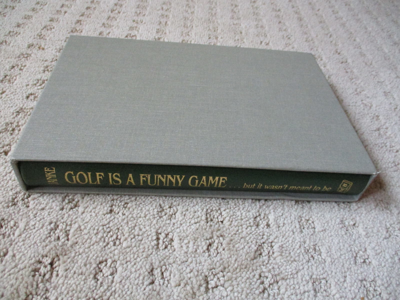 RARE Golf Is a Funny Game by Ken Janke Signed LE Subscribers Edition ...