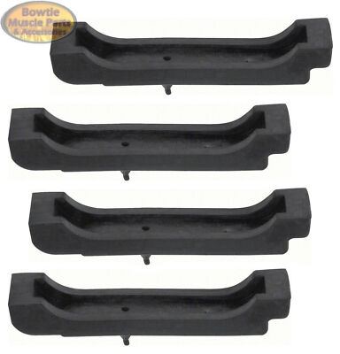 BIG BLOCK RADIATOR RUBBER MOUNTING PADS CAMARO CHEVELLE NOVA IMPALA 396 ...