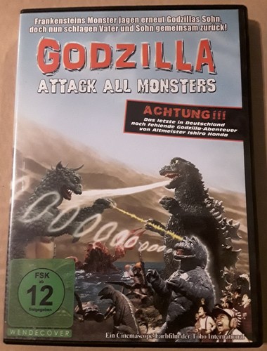 GODZILLA - Attack All Monsters von Ishirô Honda DVD 8717903485835 | eBay.de