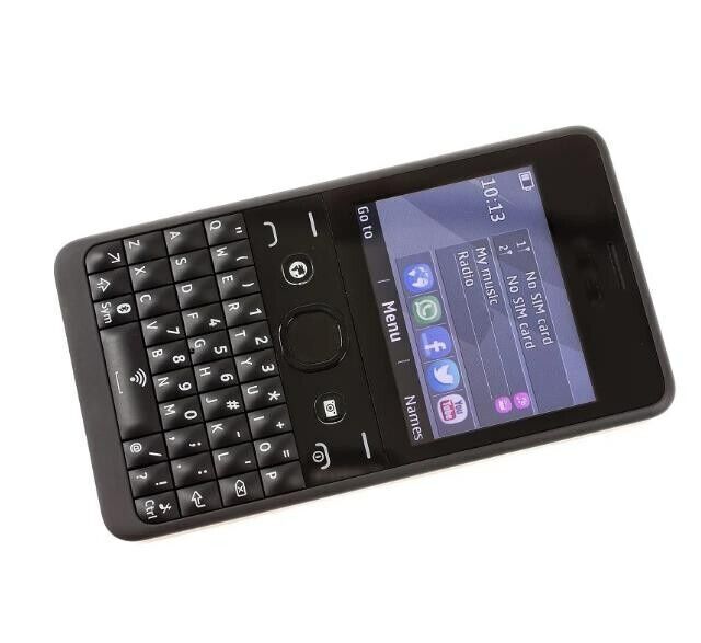 Nokia Asha 210 Dual SIM GSM QWERTY Keyboard Bluetooth CellPhone +1 year ...
