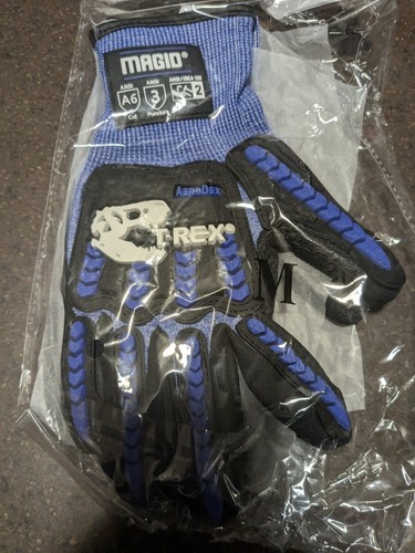 Magid T-REX AeroDex ANSI Cut A6 Work Safety Gloves Size Medium | eBay