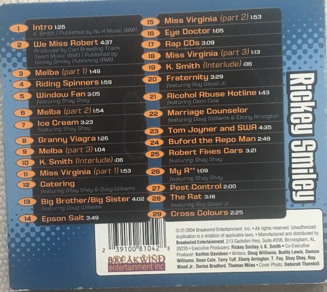 Off the Hook, Vol. 4 [PA] [Digipak] by Rickey Smiley (CD, Jan-2005 ...