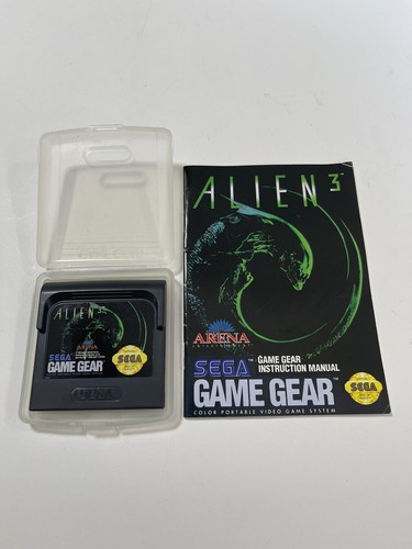 Alien 3 (Sega Game Gear, 1993) With Manual ! 734549002019 | eBay