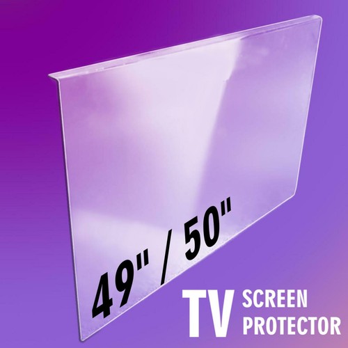 TV Screen Protector CLEAR 49 inch / 50 inch Protection Cover | eBay