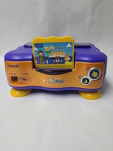 Vtech V.smile Pc Pal TV Learning System Console WITH 1 CARTRIDGE Gently ...