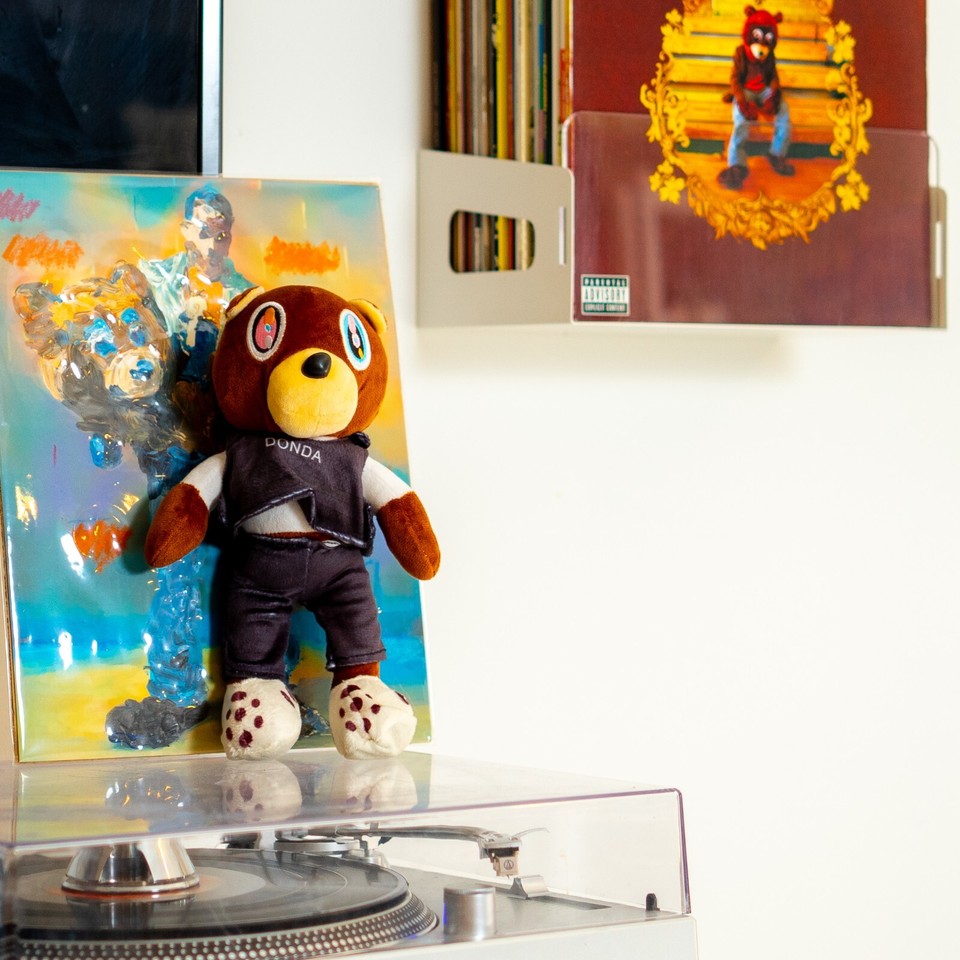 Kanye West Teddy Bear Plush Doll Music Graduation Teddy Bear Collection ...