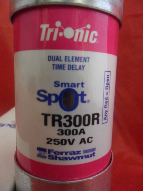 Ferraz Shawmut Trionic TR300R Class Rk5 300 Amp Fuse 250vac for sale ...