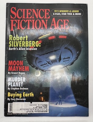 Science Fiction Age Magazine March 1998 Vintage Collectible X-Files ...