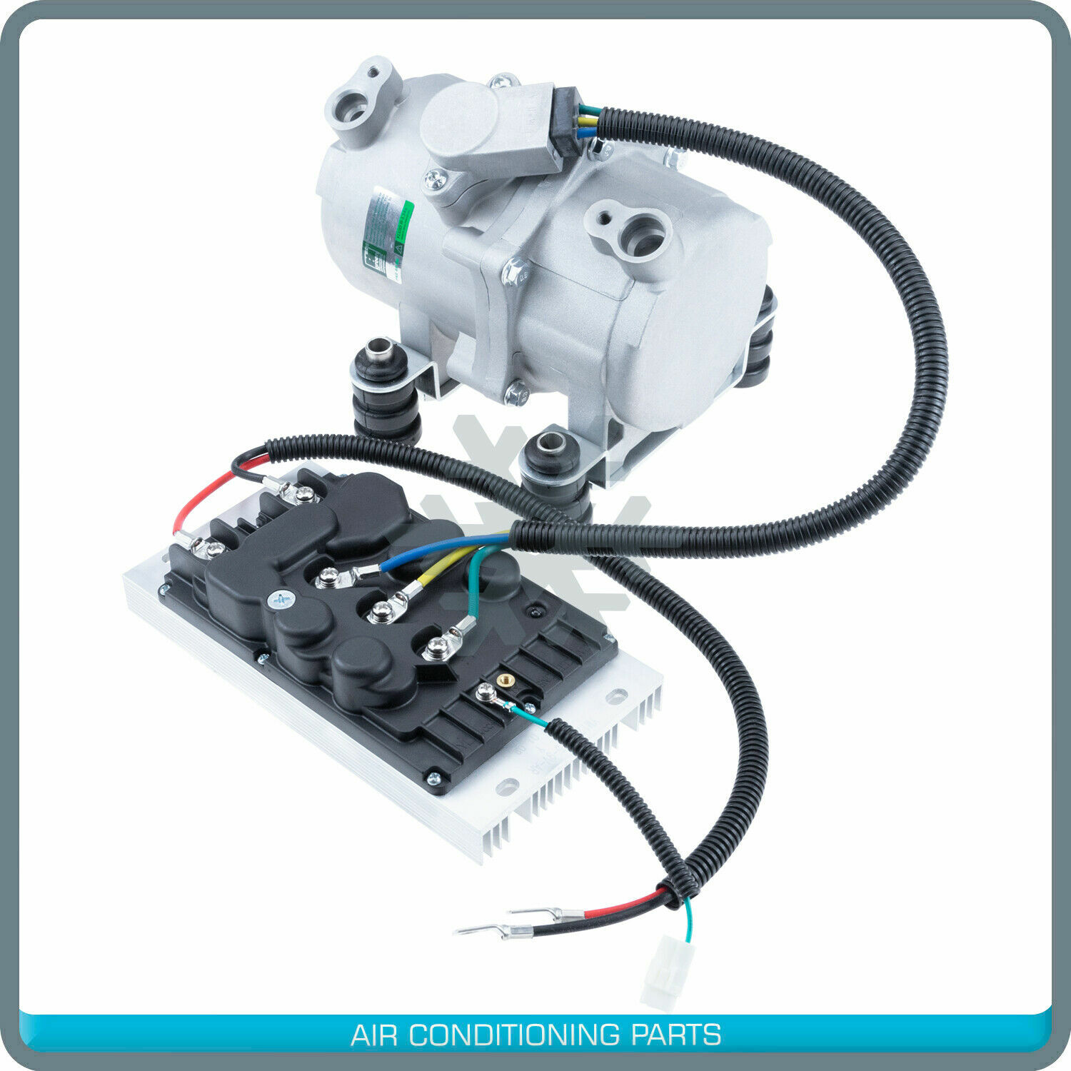 Complete Universal Air Conditioning AC Kit w/ 100% Electric Compressor ...