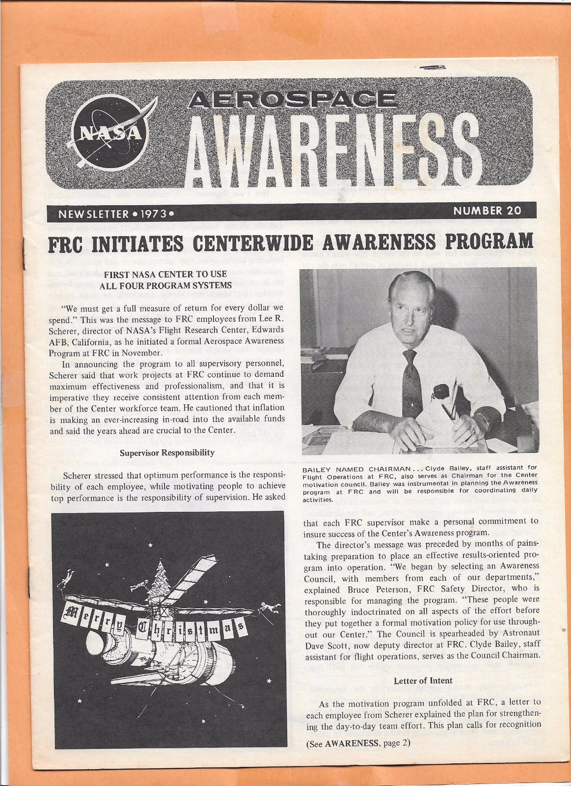 NASA AEROSPACE AWARENESS NEWS LETTER # 20 1973 12 PAGE PUBLICATION | eBay