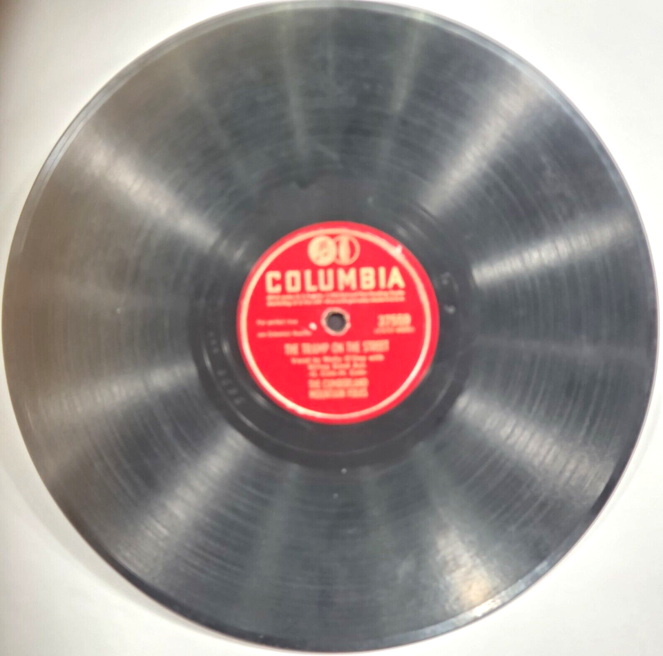 1947 The Cumberland Mountain Folks VG 78 RPM 10” Columbia 37559 Rubber ...