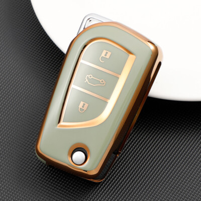 Plica TPU Key Fob Case Cover Anti-shock for Toyota Corolla Camry ...