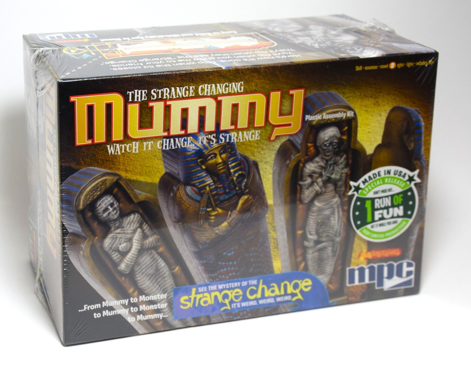 MPC 755 The Strange Changing Mummy Monster Plastic Model Kit | eBay
