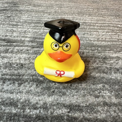 Rubber Duck Graduation Cap Grad Decor Car Home Office Ornament Diploma ...