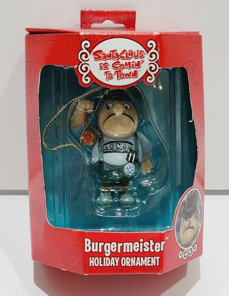 Santa Claus Is Coming to Town Burgermeister Meisterburger Ornament for ...