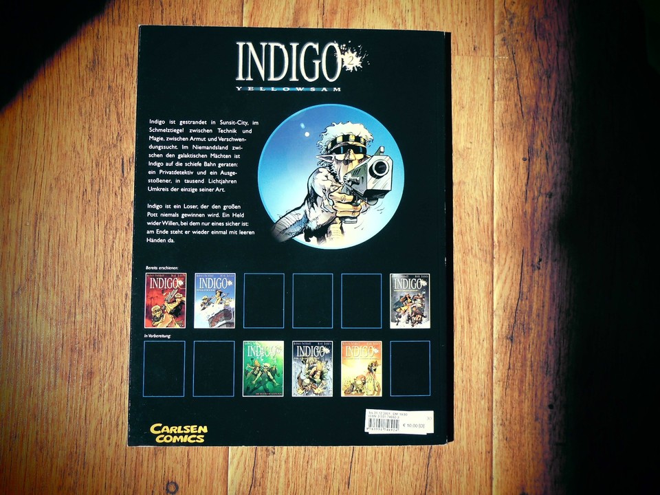 INDIGO 2 CARLSEN COMICS MIT UNTERSCHRIFT VON DIRK SCHULZ | eBay.de