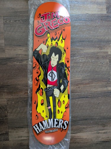 Hammers Skateboards Jim Greco Screen Printed Deck | eBay
