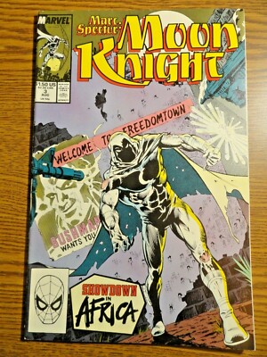 Marc Spector Moon Knight #3 Dixon Bushman 1st Imprimé Marvel Disney ...