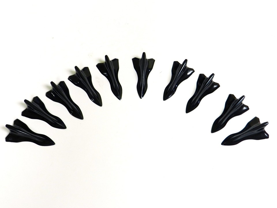 10 VMS RACING STICK-ON VORTEX GENERATOR ROOF FIN KIT FOR DODGE ...