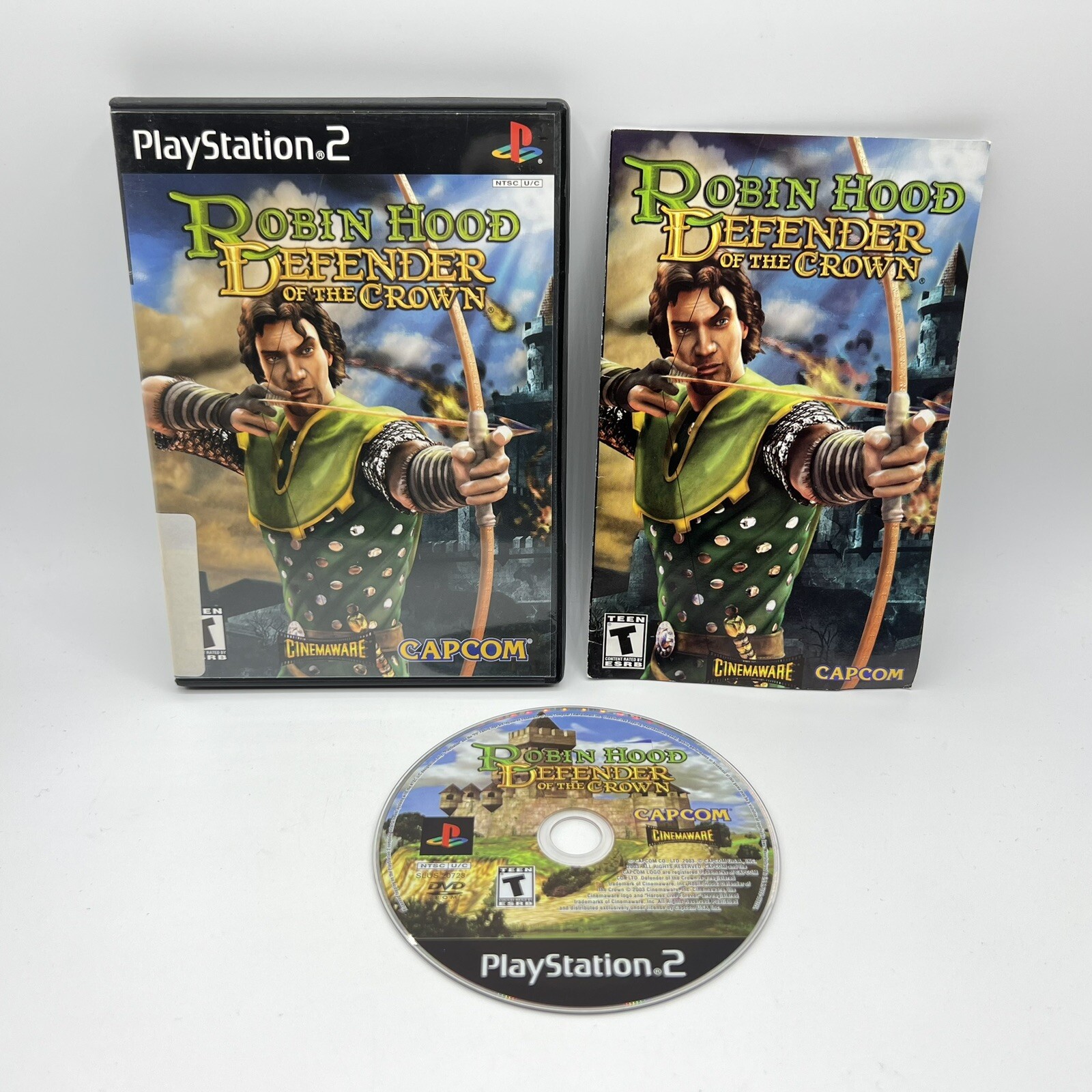 PlayStation 2 PS2 Robin Hood: Defender of the Crown CIB Complete Tested ...