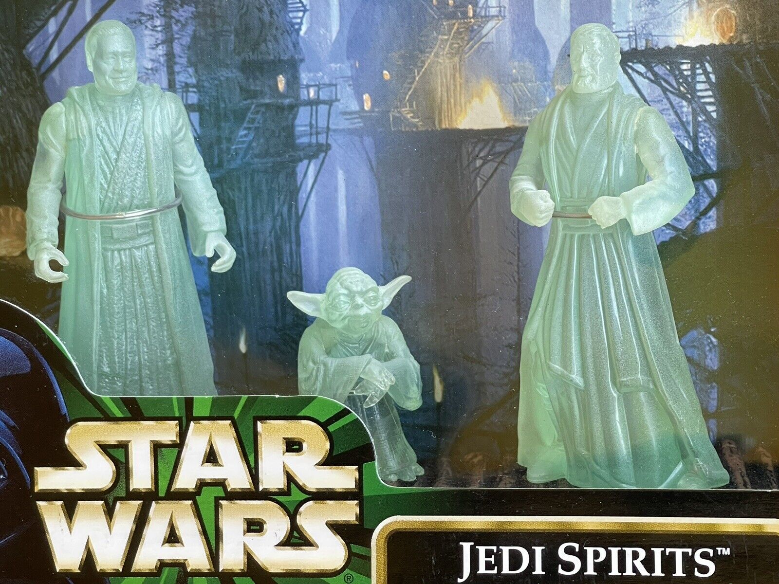Star Wars Jedi Spirits Power of the Force Anakin Yoda Obi Wan NEW IN ...