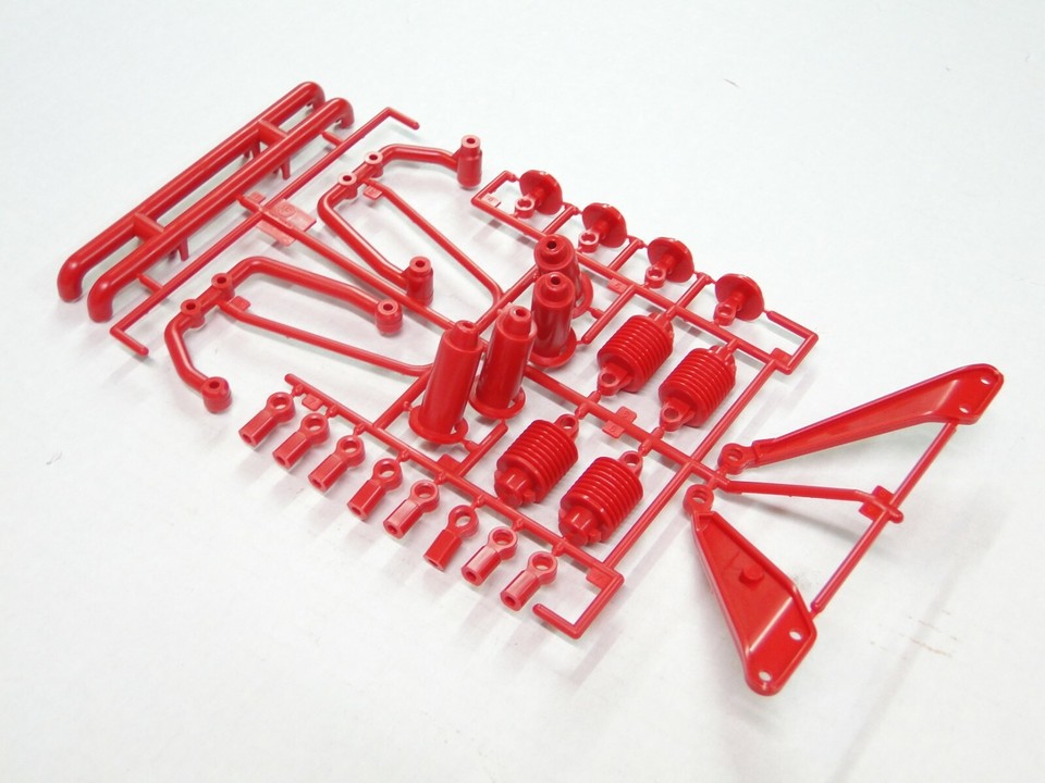 NEW TAMIYA SUPER CLODBUSTER CLOD BUSTER Parts F Shock Parts RED ...