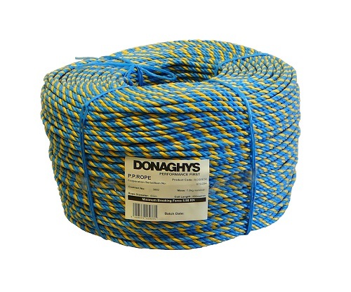 Donaghys Certified Telstra Rope Blue Yellow 6mm x 400m | eBay